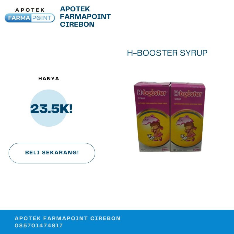 Jual H-booster syr | Shopee Indonesia