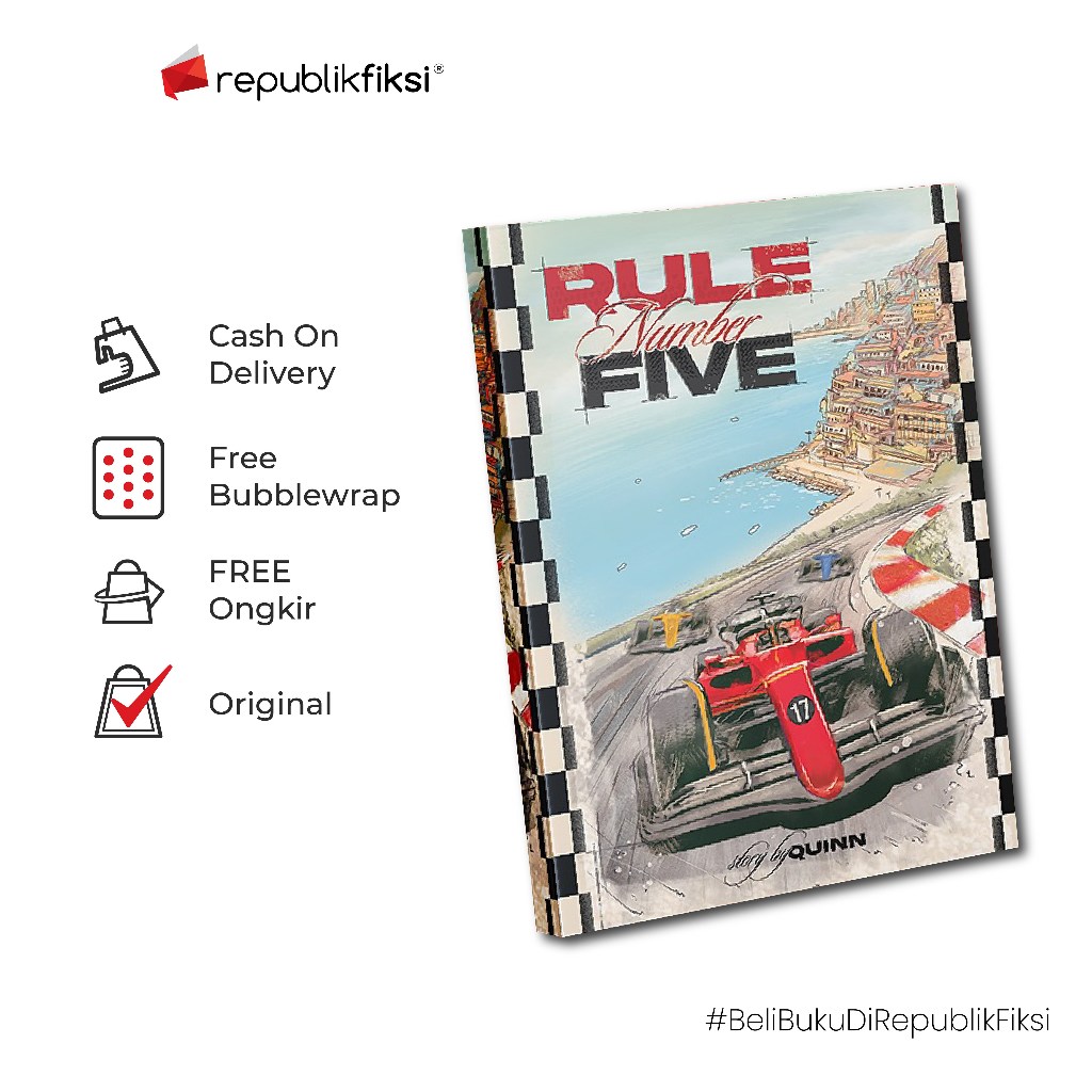 Jual [SALE NOVEL] Buku Novel Rule Number Five - Quinn - Loveable ...
