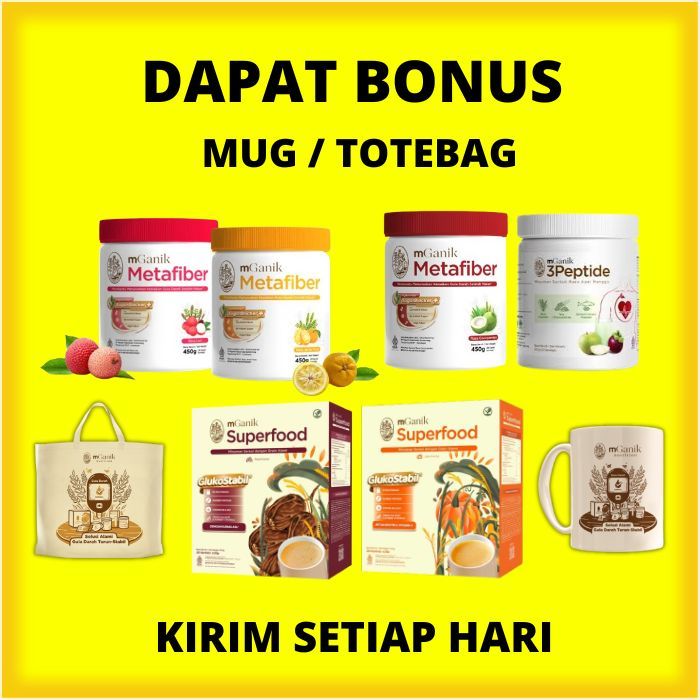 Jual MGANIK META FIBER METAFIBER RASA JERUK YUZU / RASA LECI SUPLEMEN ...