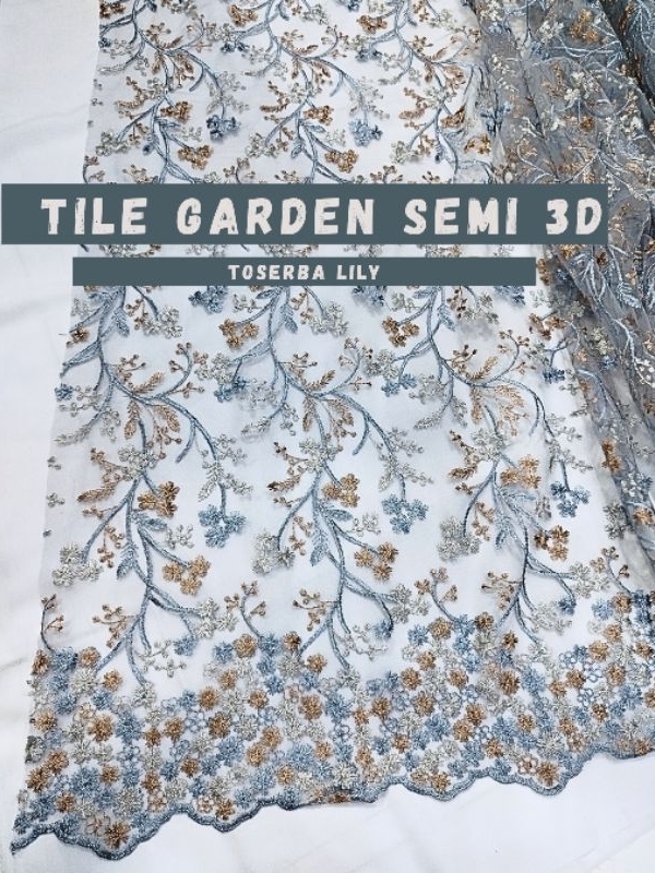 Jual Tile Garden/Broklat Tile/Bahan Kebaya | Shopee Indonesia