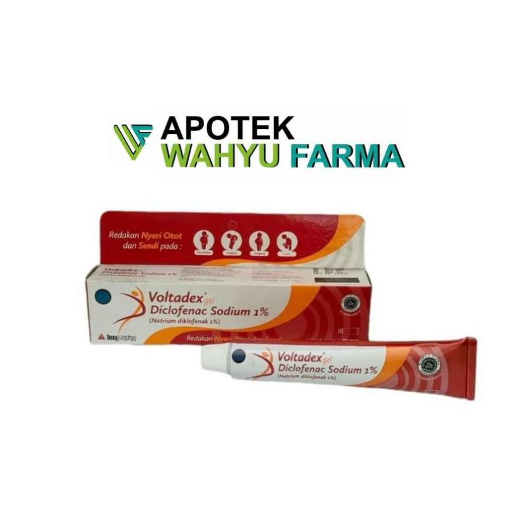 Jual Voltadex 1% Gel untuk Meredakan Nyeri Otot & Sendi (20 Gram ...