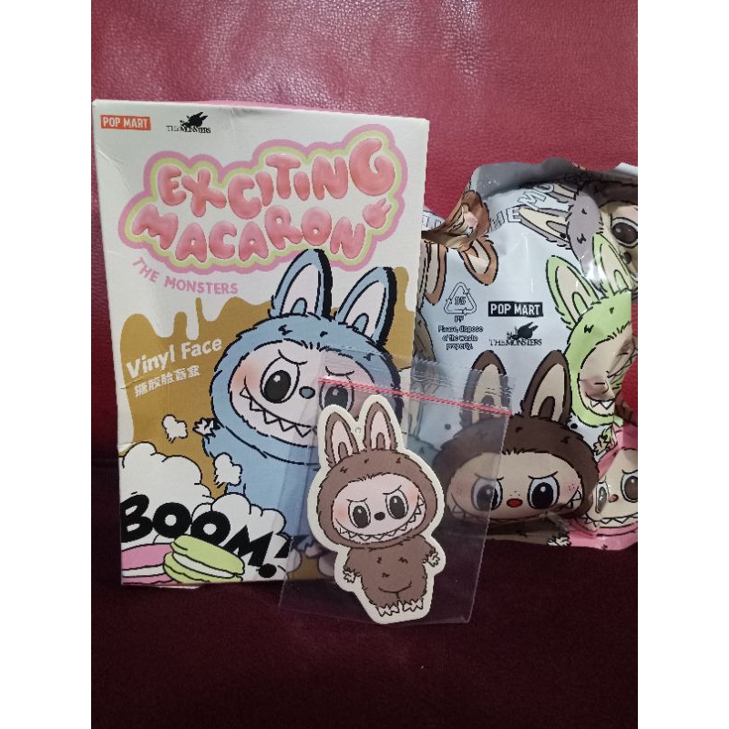 Jual POPMART THE MONSTERS LABUBU EXCITING MACARON V1 - TOFFEE | Shopee ...