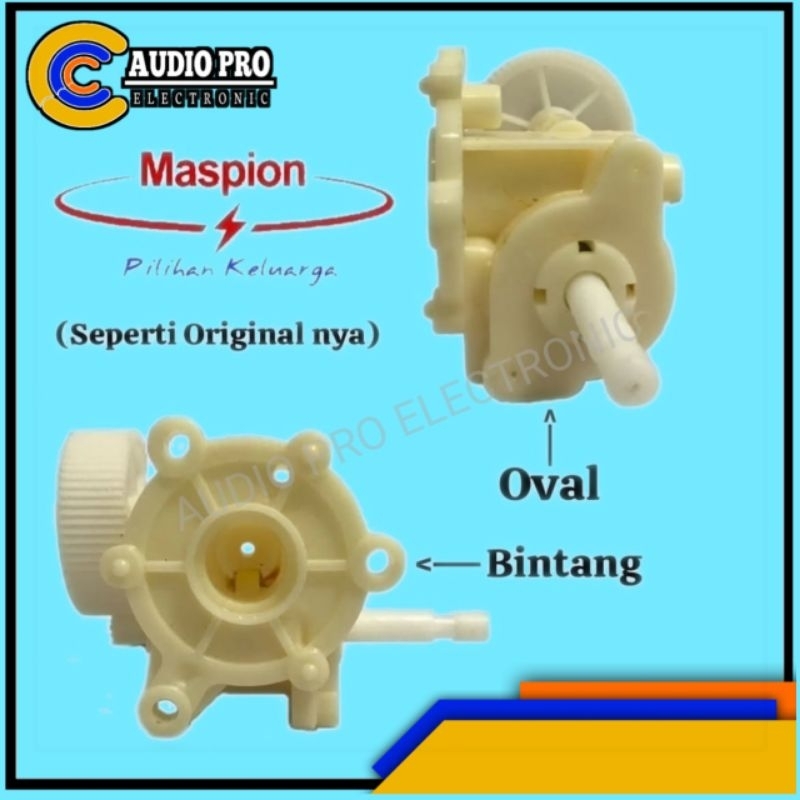 Jual GEARBOX FAN MASPION BUNGA KGK003 | Shopee Indonesia