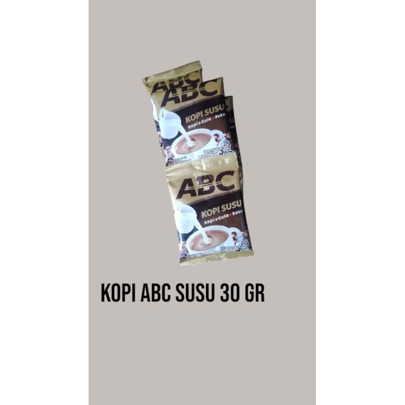 Jual Kopi ABC SUSU 1 renceng(10 pcs x 30 gr) | Shopee Indonesia