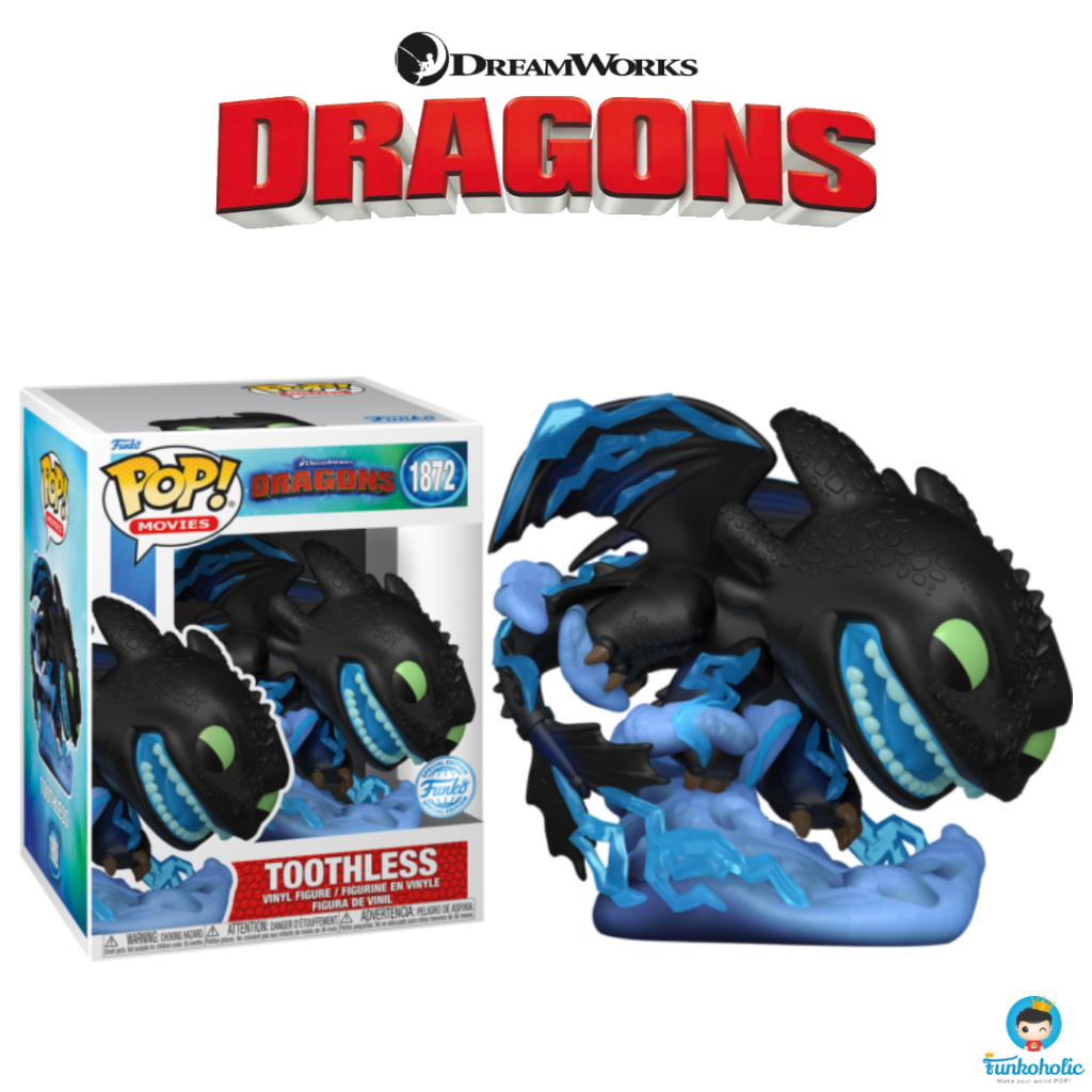 Jual Funko POP! Plus - Movies How to Train Your Dragon - Toothless with ...