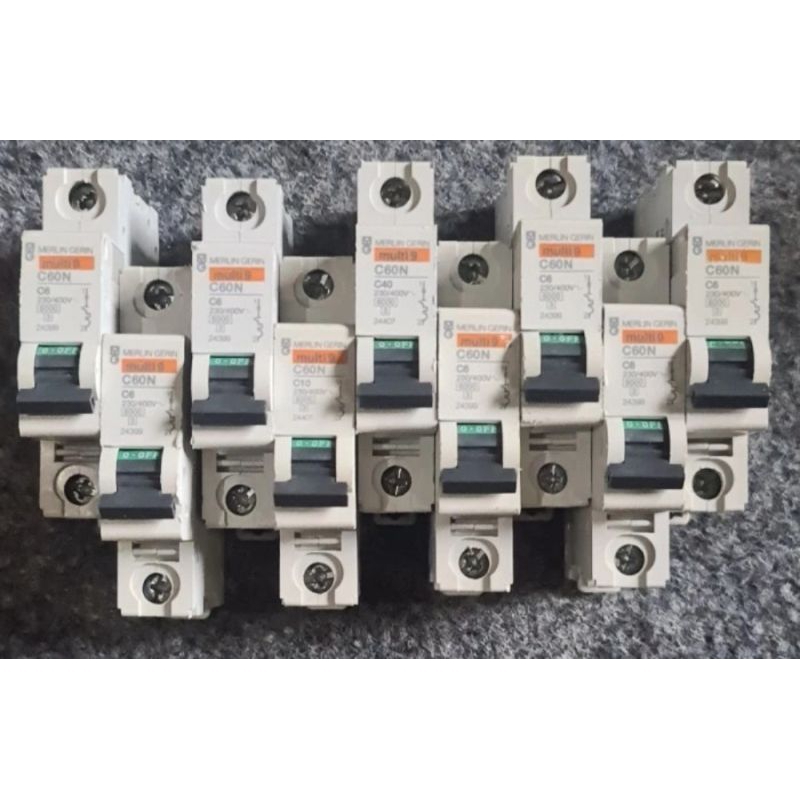 Jual MCB MERLIN GERIN C60N 1PASS 6A, 10A, 16A, 32A, 50A, 63A, !!! | Shopee Indonesia
