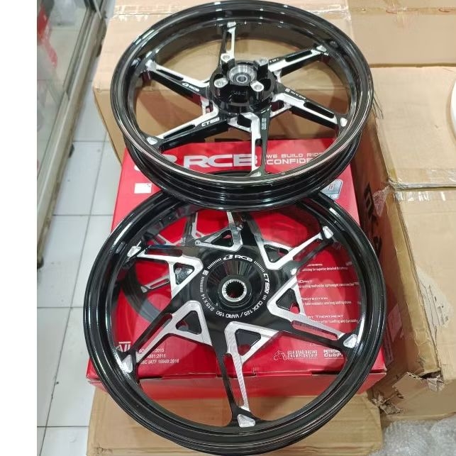 Jual velg racing RCB CT-600 vario 125 150 disc baut 4/ velag pelak RCB ...