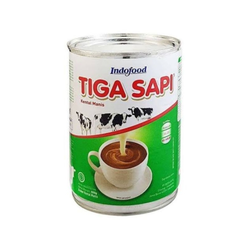 Jual Susu Kental Manis Indofood Tiga Sapi 500g - SKM Manis untuk ...
