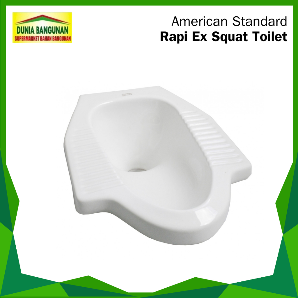 Jual Kloset Jongkok Rapi Ex American Standard / Closet Jongkok Ivory ...
