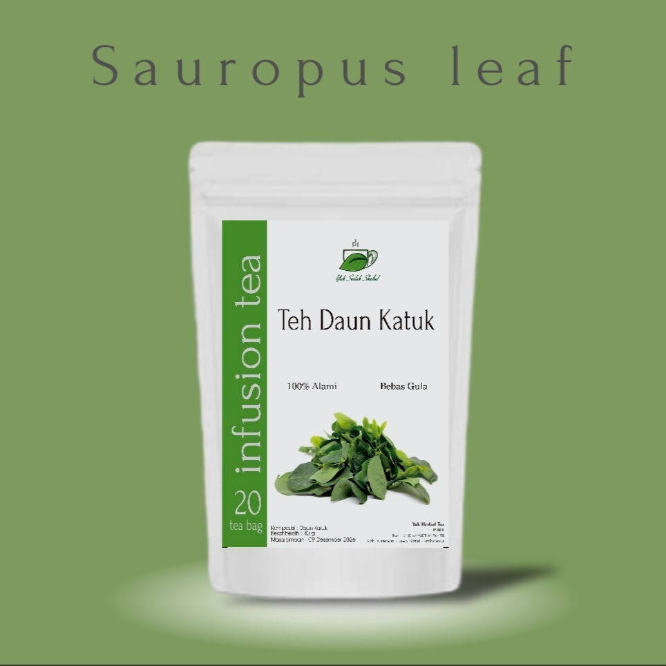 Jual KATUK LEAF TEA / TEH DAUN KATUK "PELANCAR ASI 20 tea bag teh ...