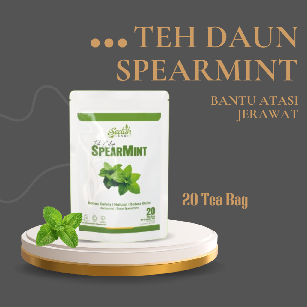Jual Spearmint tea / Teh daun mint isi 20 Teh Celup | Shopee Indonesia