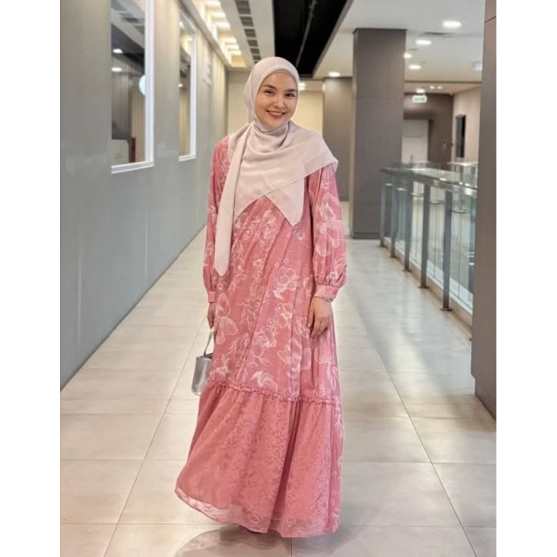 Jual Losari Dress Riamiranda Selayar Family Lebaran Set RM Koleksi Ria ...
