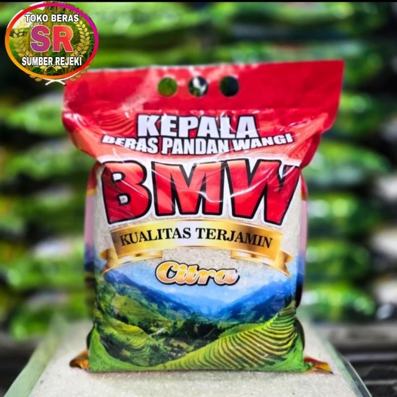 Jual BERAS BMW CITRA PANDAN WANGI SUPER 5 KG, 10 KG, 20 KG | Shopee ...