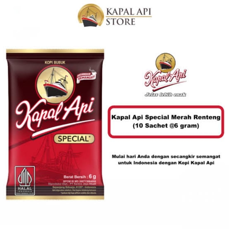 Jual KOPI KAPAL API MINI RENCENG @10 pcs | Shopee Indonesia