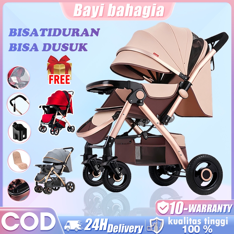 Jual [Garansi 30 Tahun]Stroller Bayi Lipat Travelling stroller baby 2 ...