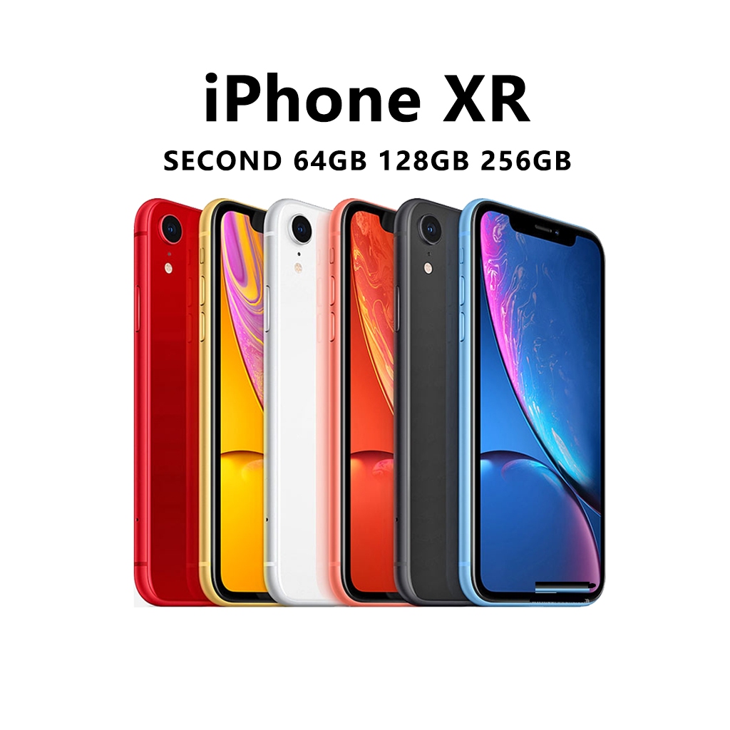 Jual XR 64GB/128GB/256GB Fullset second original 100% Real GARANSI INTERNASIONAL | Shopee Indonesia
