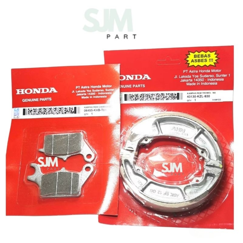 Jual PAD SET FR DISK PAD DISPED DISPAD KAMPAS REM CAKRAM DEPAN BELAKANG ...