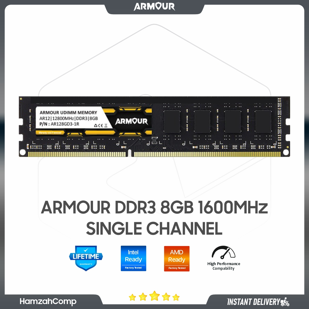 Jual RAM DDR3 8GB 1600MHz ARMOUR RAM Komputer / RAM PC / RAM Longdimm | Shopee Indonesia