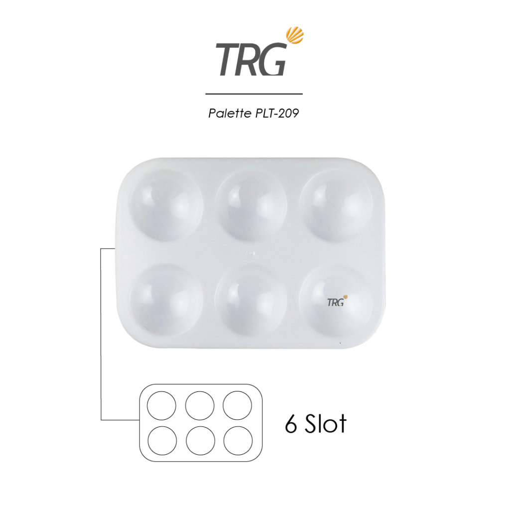 Jual TRG Palet Tempat Alas Lukis Cat Air Akrilik Poster PLT-209 ...