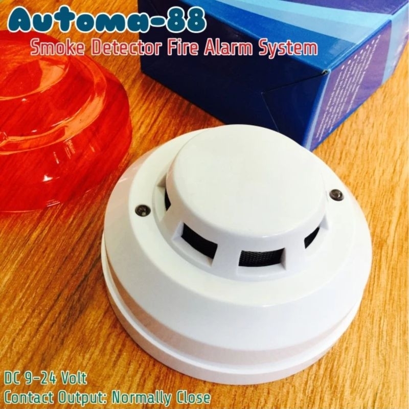 Jual Detector Asap untuk Panel Fire Alarm System DC 24V 4 wire | Shopee ...