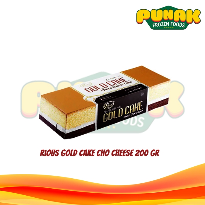 Jual RIOUS Gold Cake Choco Cheese 200 GR | Shopee Indonesia