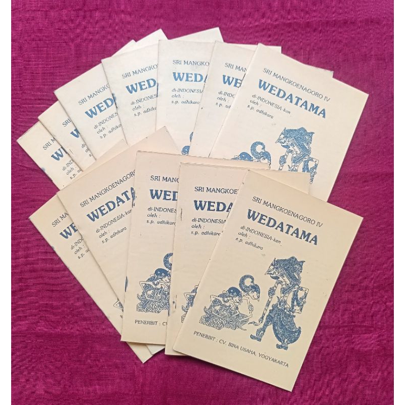 Jual Buku Serat Wedhatama Wedatama full latin basa Jawa dan terjemah ...