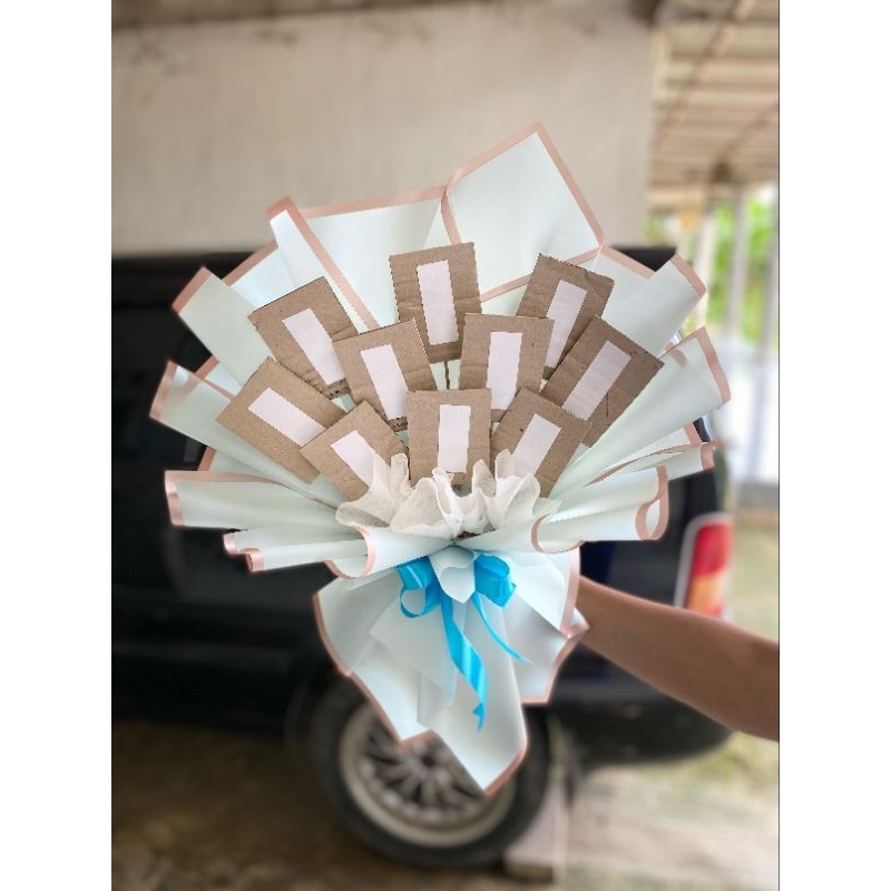 Jual buket kosongan bisa di isi foto, kopi, snack, rokok dll | Shopee ...