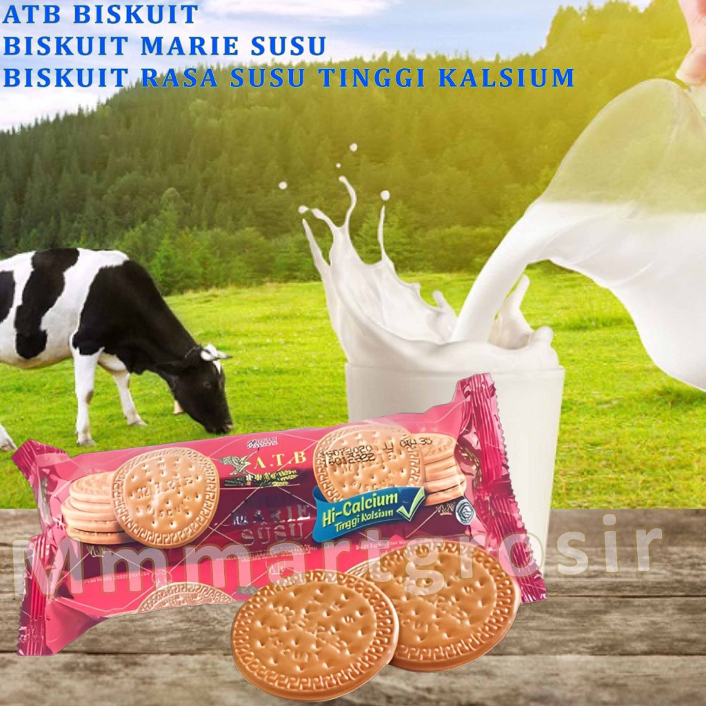 Jual ATB Biskuit / Biskuit Marie Susu / Biskuit Rasa Susu Tinggi ...