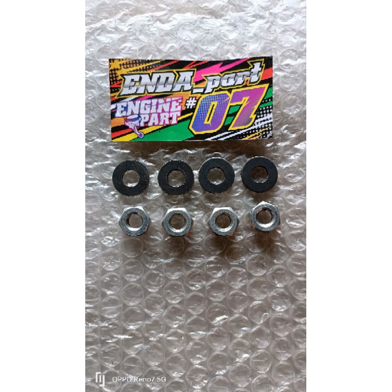 Jual Baut mur plus ring tusuk sate / Baud mur ring head honda vario 125 ...