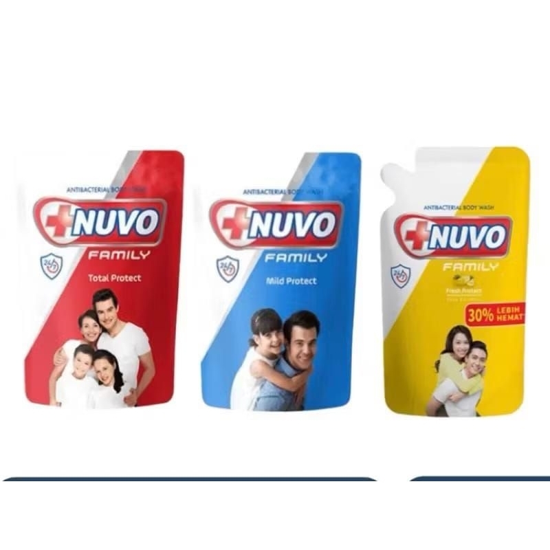 Jual sabun cair Nuvo 400 ml | Shopee Indonesia