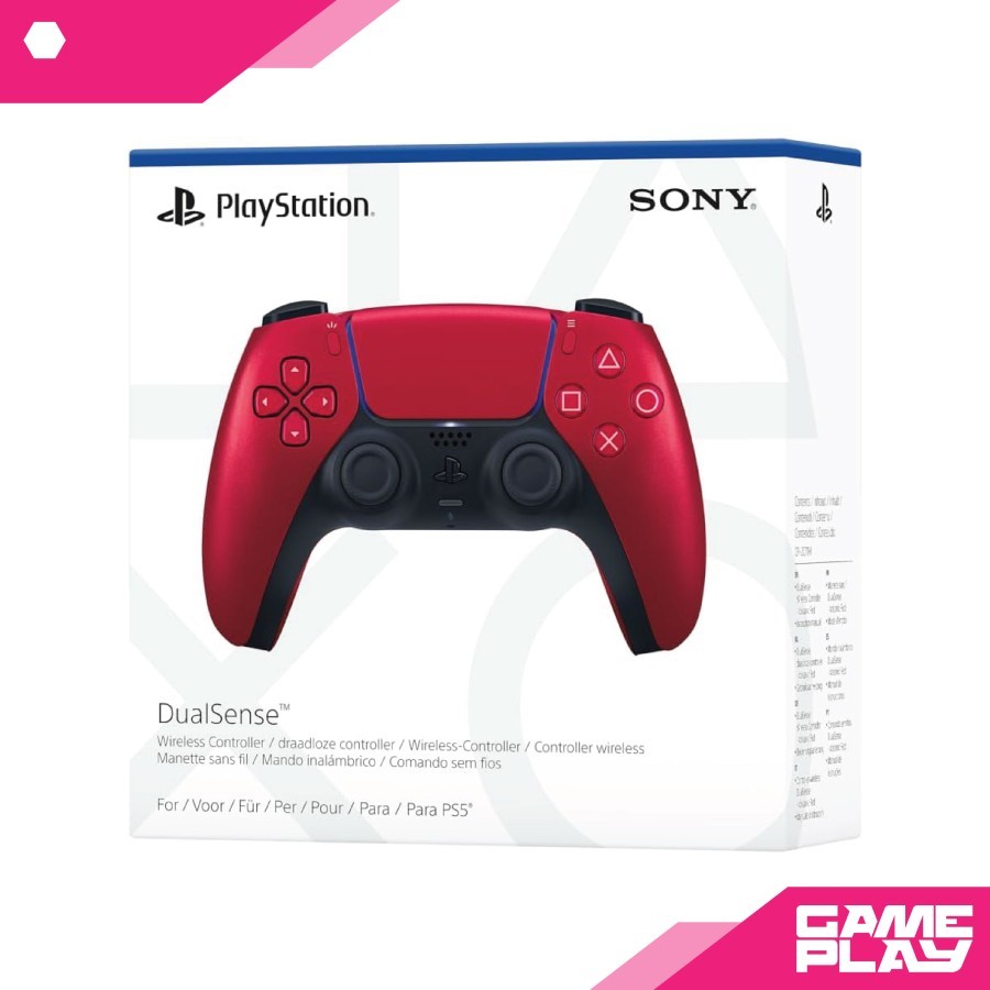 Jual Dual Sense Wireless Controller - Volcanic Red | Shopee Indonesia