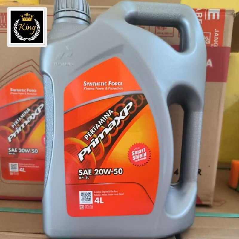 Jual Oli Prima XP 4L SAE 20W-50 | Shopee Indonesia