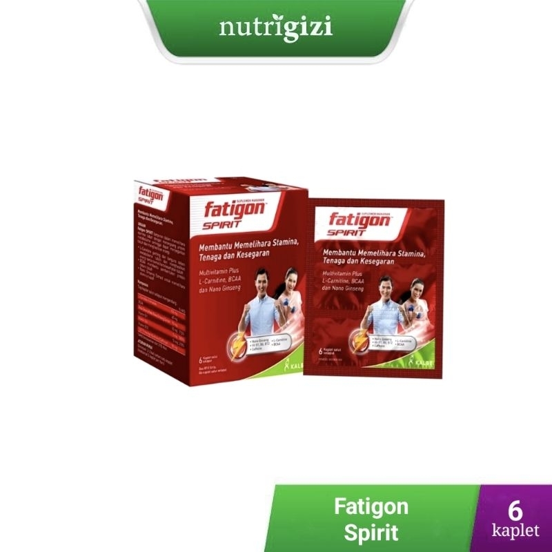 Jual Nutrigizi | Kalbe Fatigon Spirit & Fatigon Multivitamin Mineral 1 ...