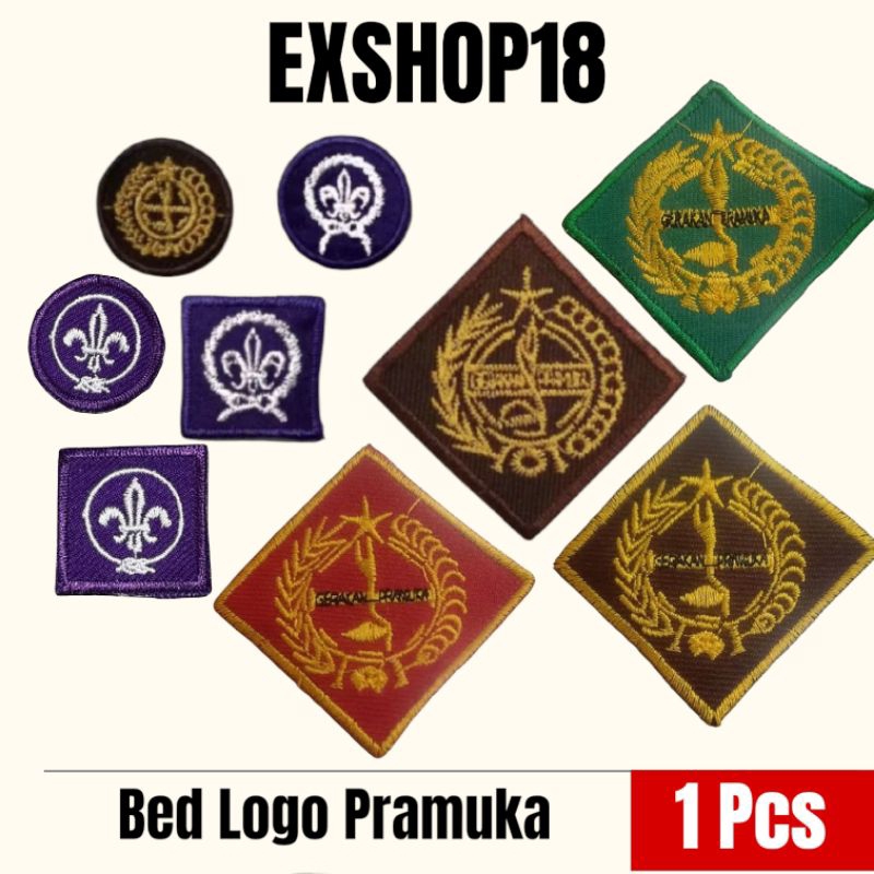 Jual Bed Pandu & Tunas Kelapa Kitri Pelantikan Pramuka Bordir / Badge ...