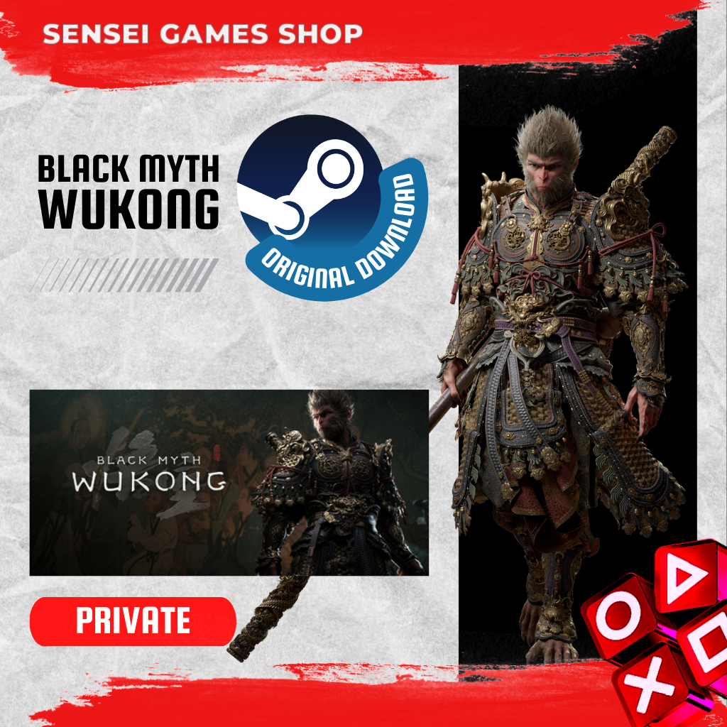 Jual [BONUS STEAM KEY] Black Myth Wukong / Kera Sakti / Sun Gokong ...