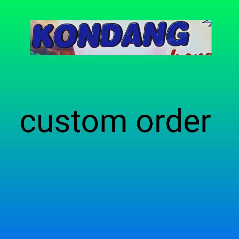 Jual Custom order KC/Kdg/Jg Rg per 10 pcs | Shopee Indonesia