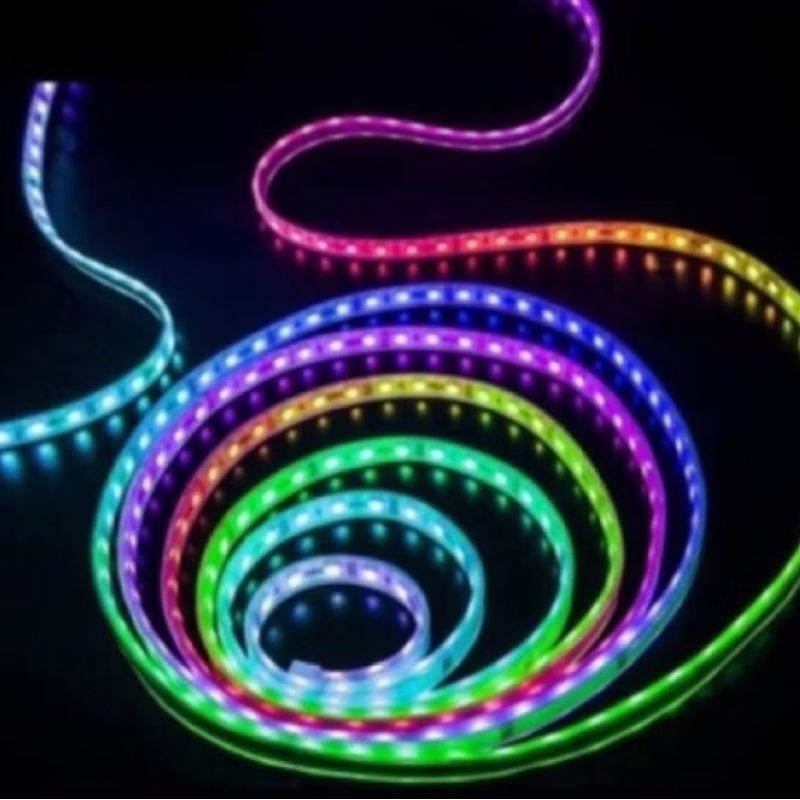 Jual LED Strip Running RGB DC 12 Volt 4M | Shopee Indonesia