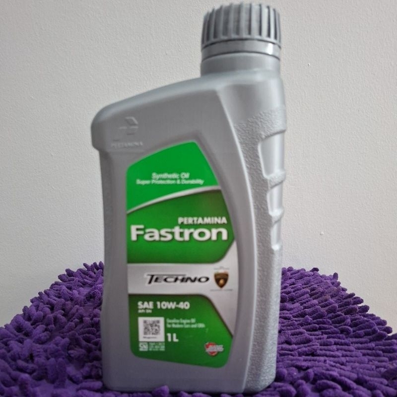 Jual oli mesin fastron TECHNO SAE 10W-40 1L | Shopee Indonesia
