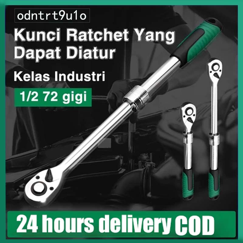 Jual COD Perbaikan otomatis alat kunci soket 1/2 telescoping kunci pas ratchet drop cepat ...