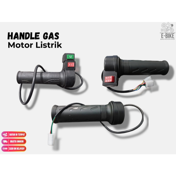 Jual Gas Handle Motor / Sepeda Listrik – Pegangan Akselerasi, Handle ...