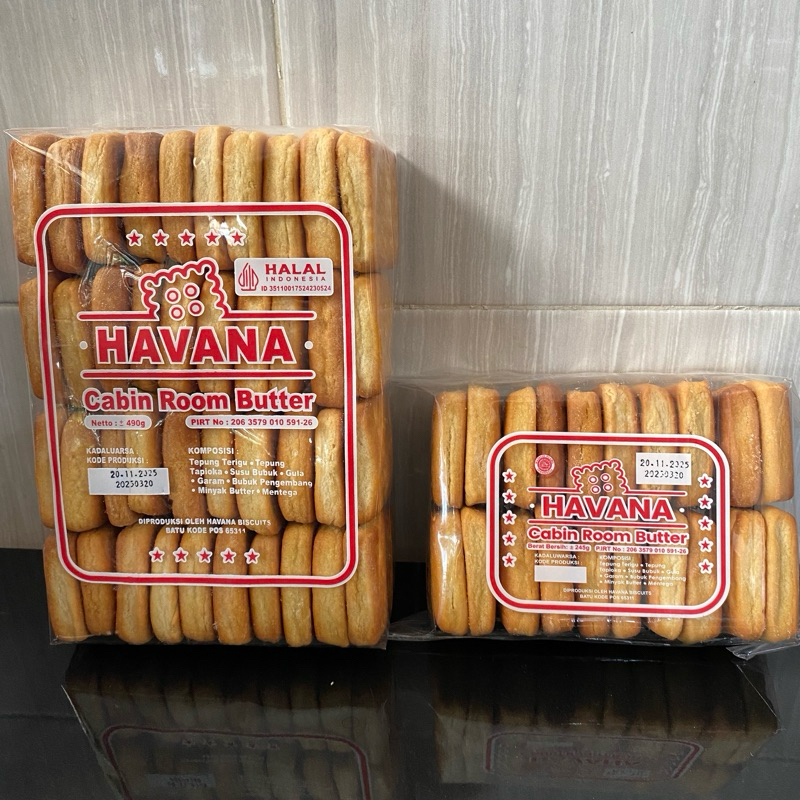 Jual Cabin/gabin merk Havana room butter enak rasa manis susu 490gr dan ...