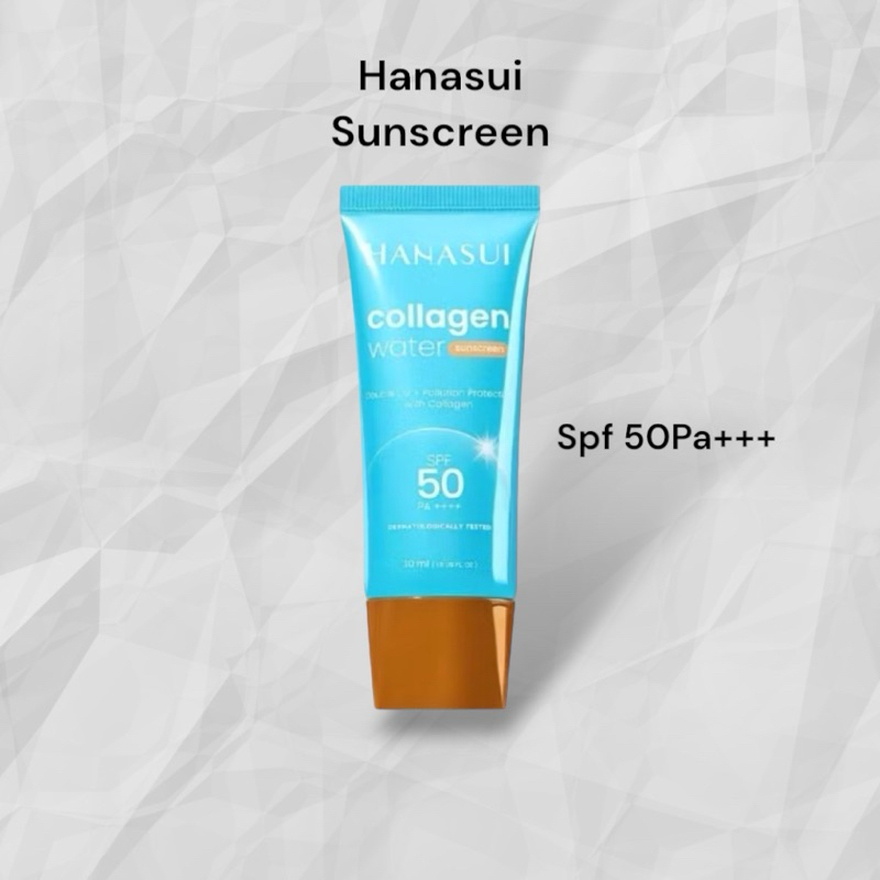 Jual SUNSCREEN HANASUI SPF 50/ Hanasui Collagen Water Sunscreen SPF 50 ...