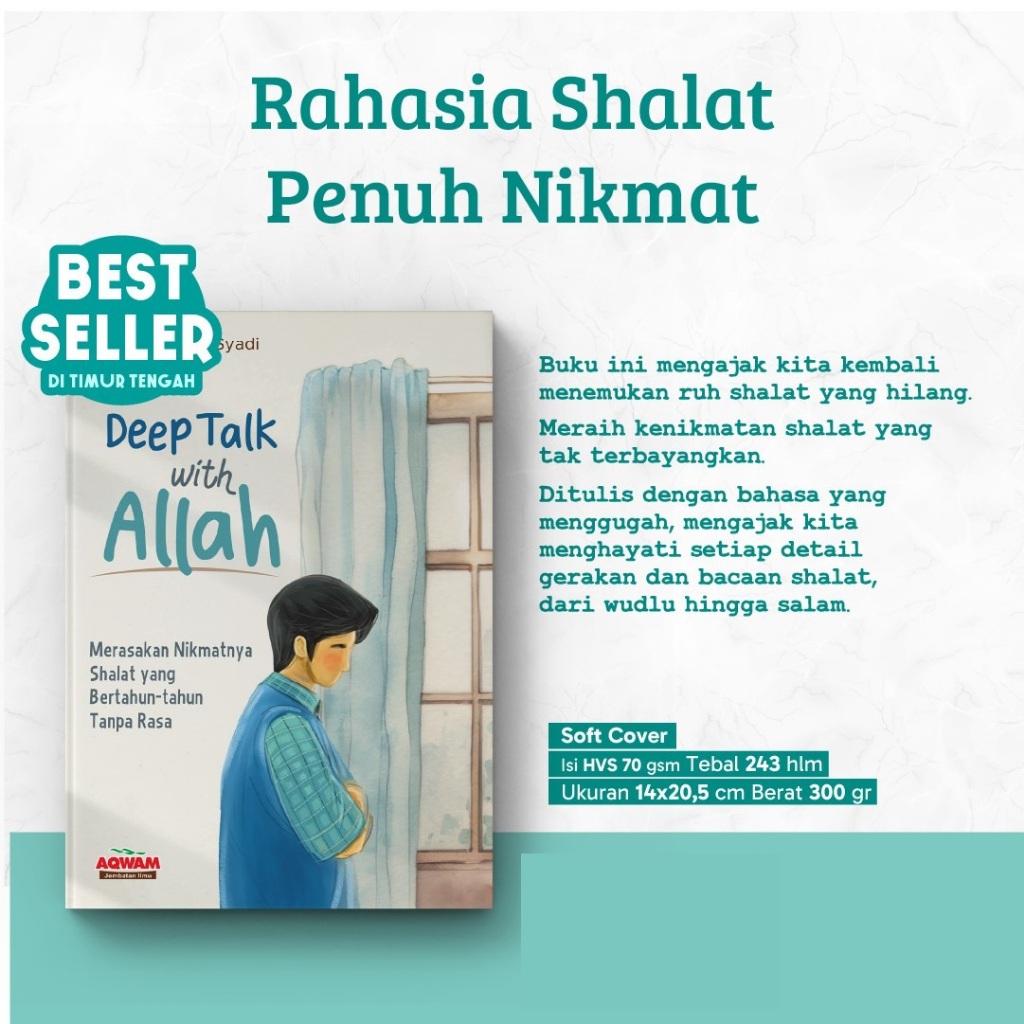 Jual deep talk with allah Buku Tuntunan Panduan memahami arti bacaan sholat Terlengkap Lengkap ...