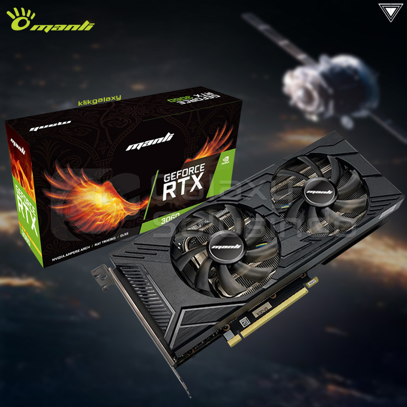 Jual Manli GeForce RTX 3060 Nebula Twin 12GB GDDR6 - VGA RTX3060 DDR6 ...