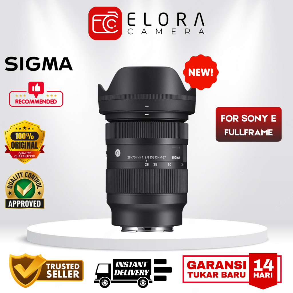 Jual Sigma 28-70mm F2.8 DG DN C Sony Full Frame / Lensa Sigma 28-70 mm ...