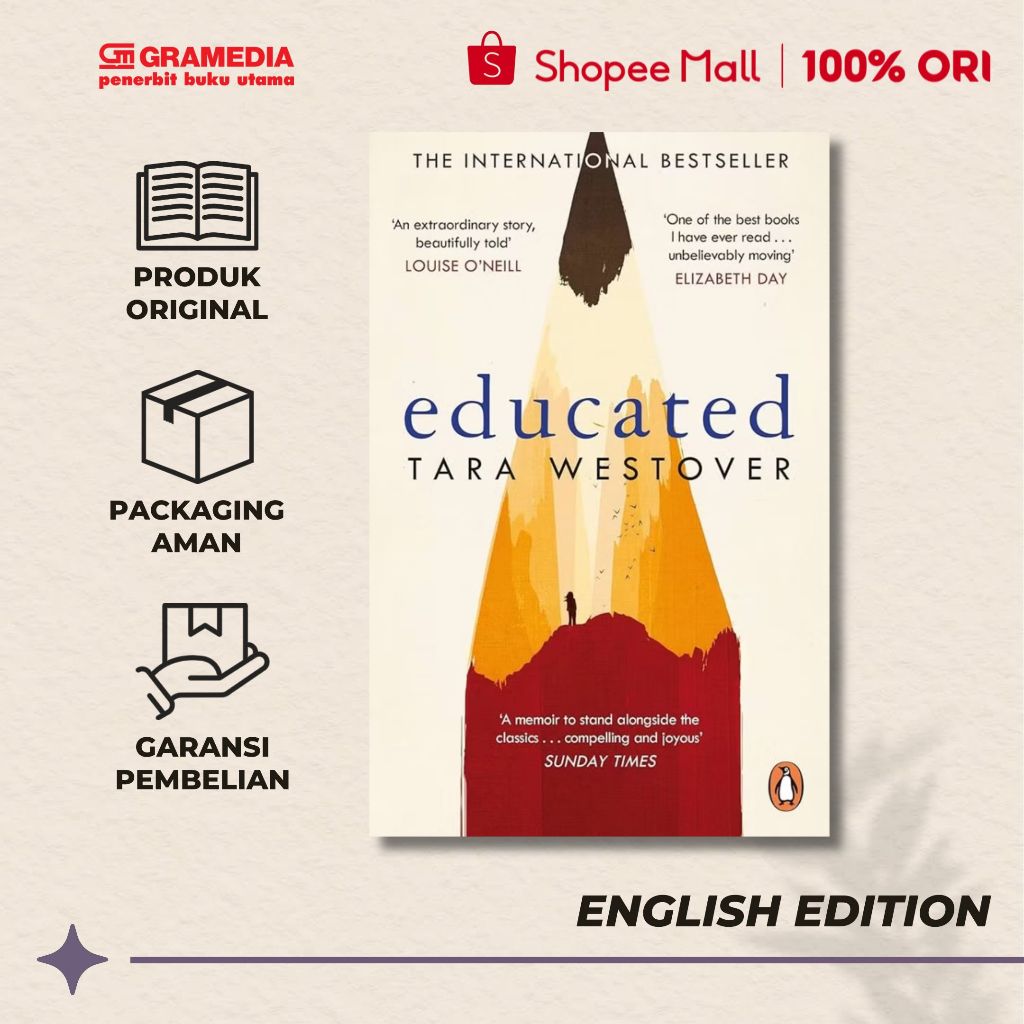 Jual Educated (Tara Westover) - Imported Books | Shopee Indonesia