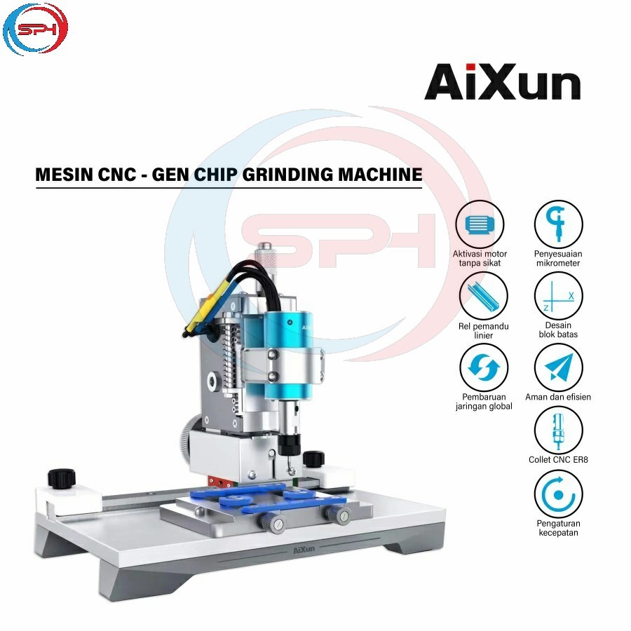 Jual Aixun CNC Gen Chip Grinding Machine For Touch IC Chip NAND CPU ...