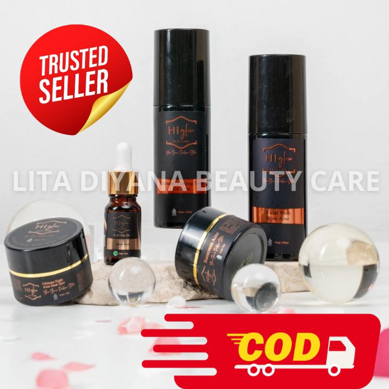 Jual HI GLOW SKINCARE ULTIMATE SERIES ORIGINAL(GLOW,REMOVE,ACNE DARK ...