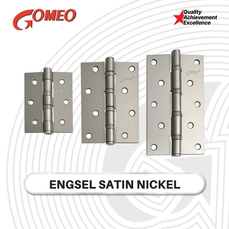 Jual GOMEO Engsel Pintu Jendela Tebal Putih SN 3 4 5 Inch | Shopee ...