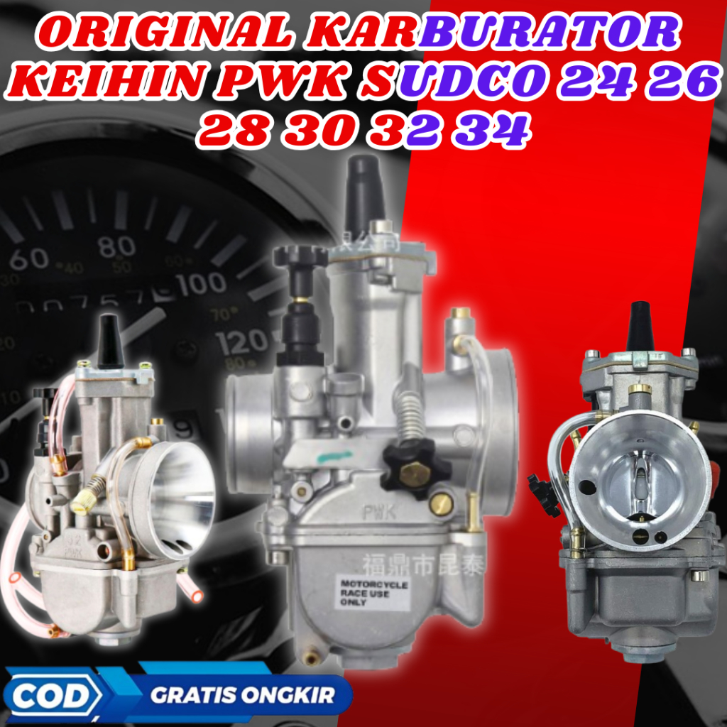 Jual ORIGINAL Karburator PWK24 PWK26 PWK28 Sudco Sudko Keihin Karbu Carbu Carburator PWK 24 26 ...